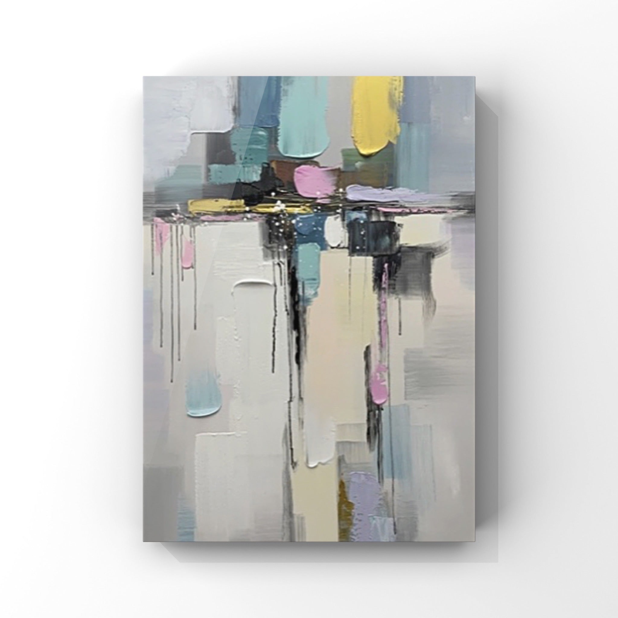 Vibrant Allusion Abstract Painting – EKM Art Studio